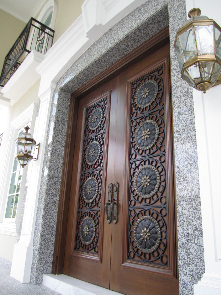 Gate Design | CSA Aluminium Trackless Folding Gate Malaysia